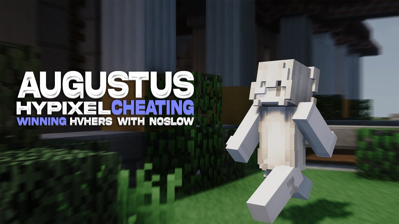 CHEATING ON HYPIXEL WITH AUGUSTUS || HYPIXEL - YouTube