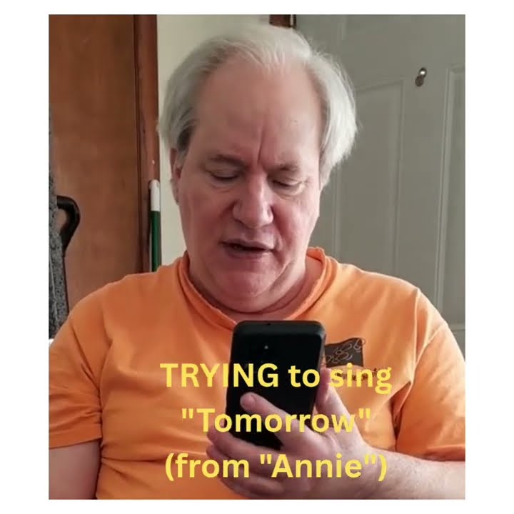 Mr. Larry Tries to Sing "Tomorrow" - YouTube