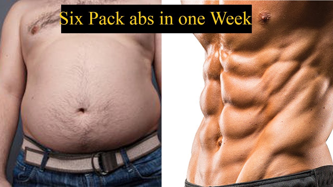 How To Get 6 Pack Abs in 1 Week - YouTube