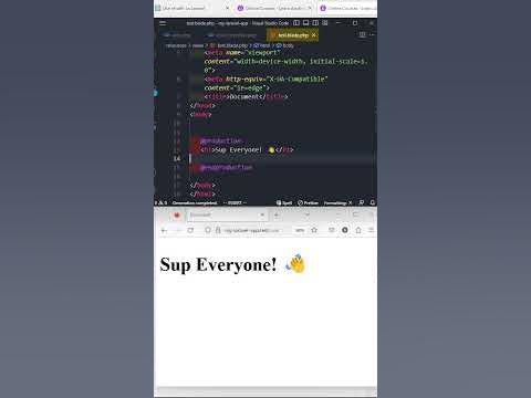 Laravel tips production directive - YouTube