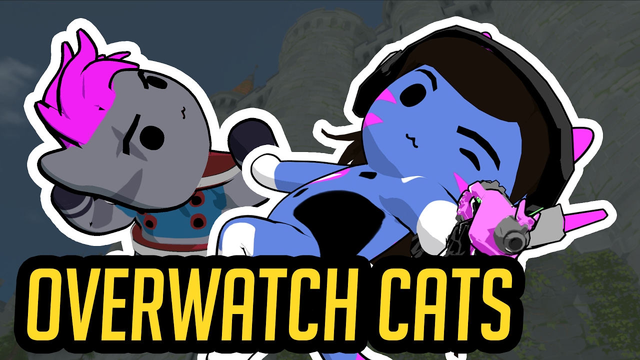 Overwatch but with Cats - "Katsuwatch" - Tank Heroes (old) - YouTube