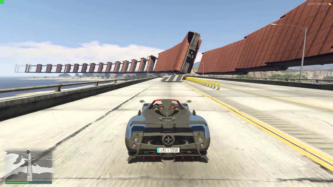 GTA V PC Mods FiveM: desafiante rampa!!!! - YouTube