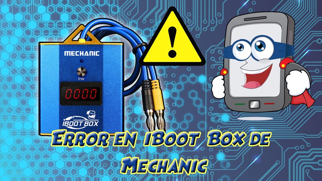 Problemas con iBoot Box de Mechanic - YouTube