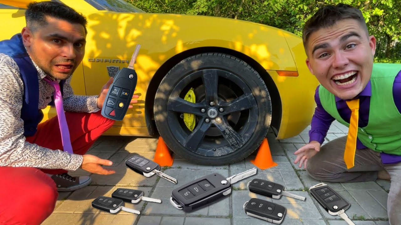 Mr. Joe & Mr. Joker Found Chevrolet Camrao & Car Keys in Garage for ...
