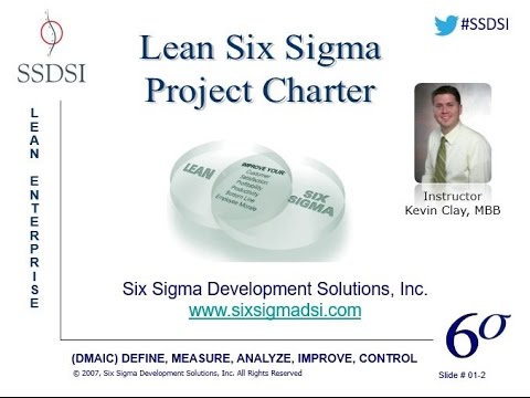 How to Complete the Lean Six Sigma Project Charter - YouTube