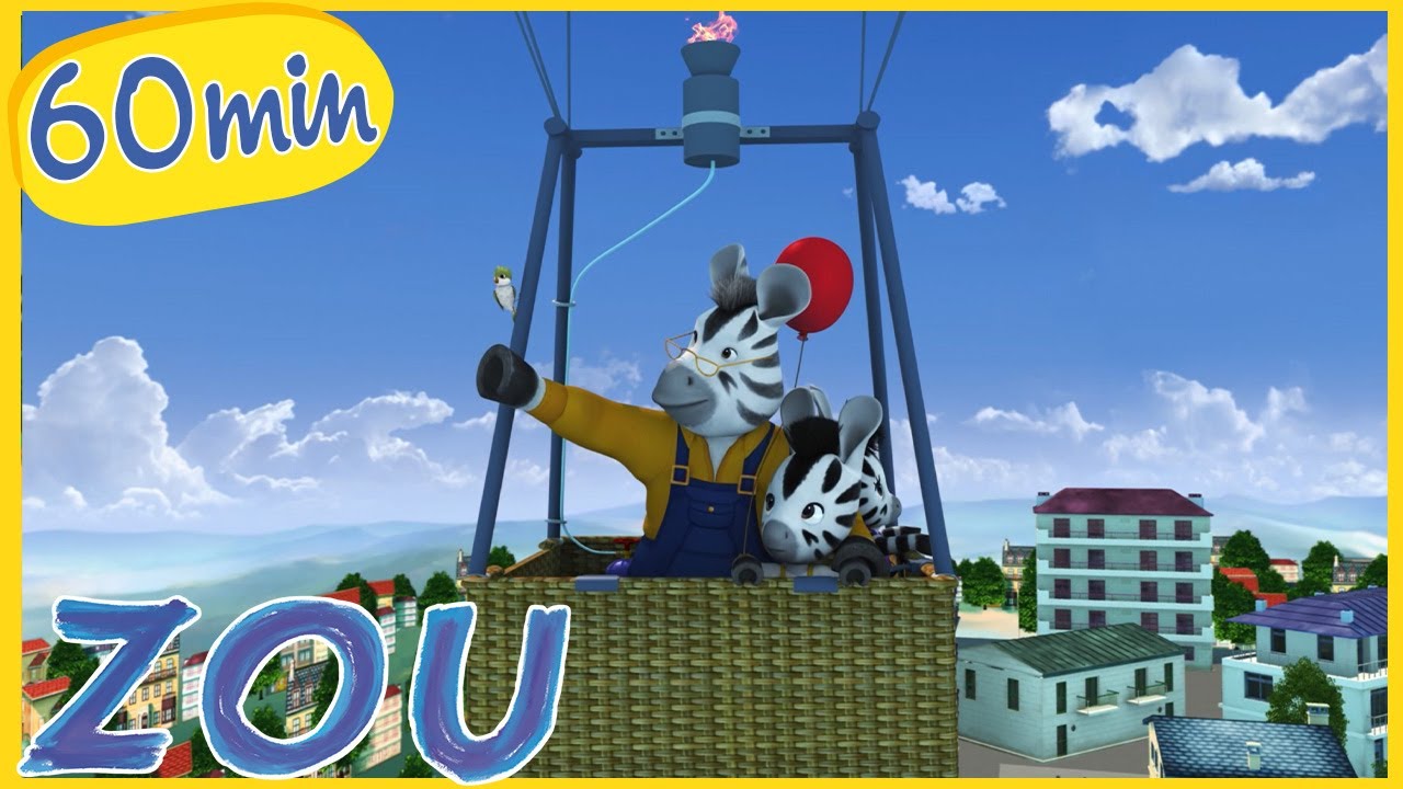 Zou up high 🎈 Zou official 🦓 cartoons for kids - YouTube