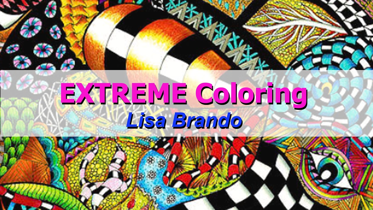 Coloring Succulents With Lisa Brando - YouTube