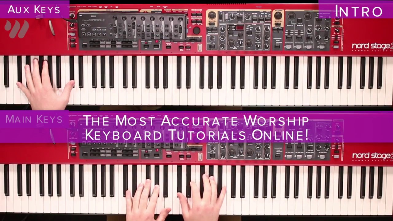 Come Holy Spirit - Vertical Church Band - Keyboard Tutorial - YouTube