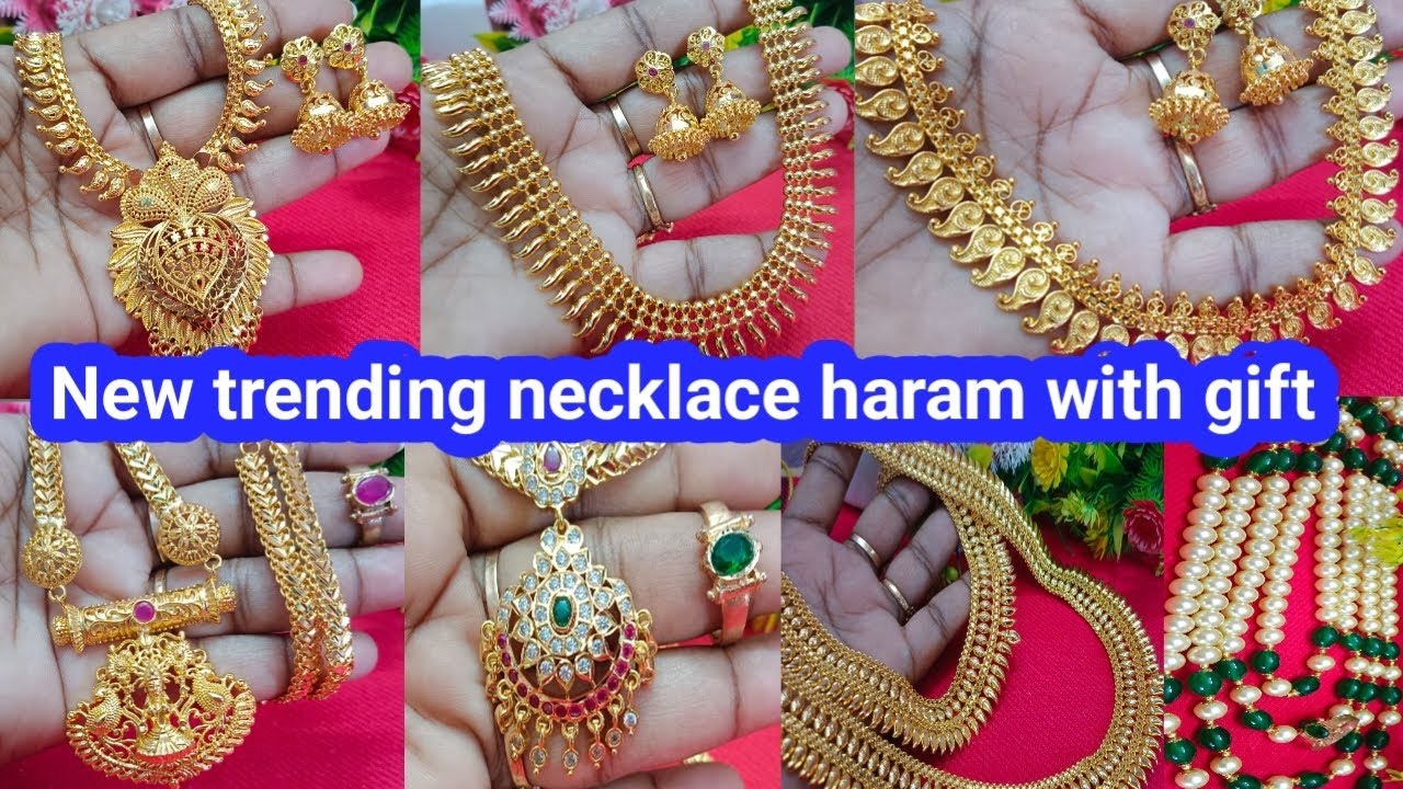 impon trending haram necklace with gift 8680934277 - YouTube