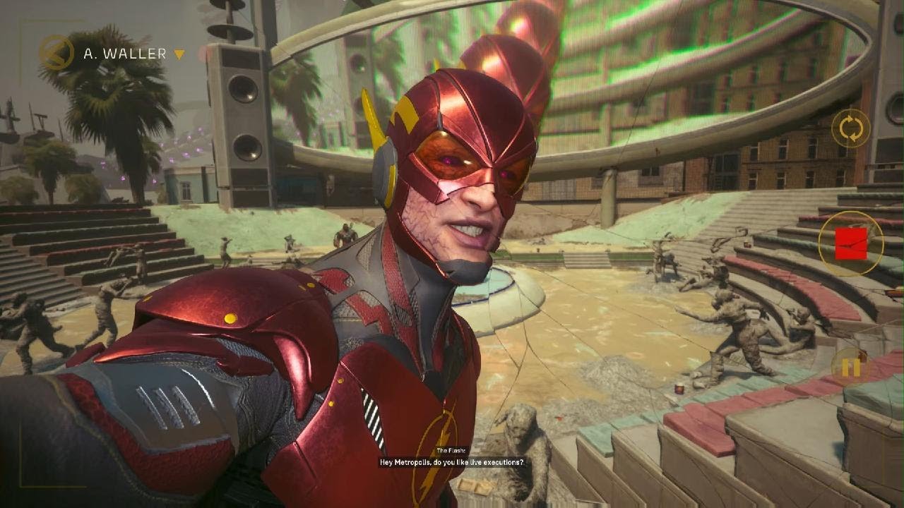Suicide Squad The Flash Boss Fight - YouTube