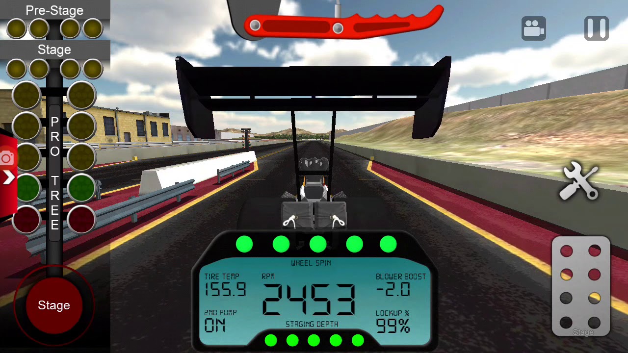 Pro Series Drag Racing, 3.4s 1000ft Dragster (TOP FUEL) - YouTube