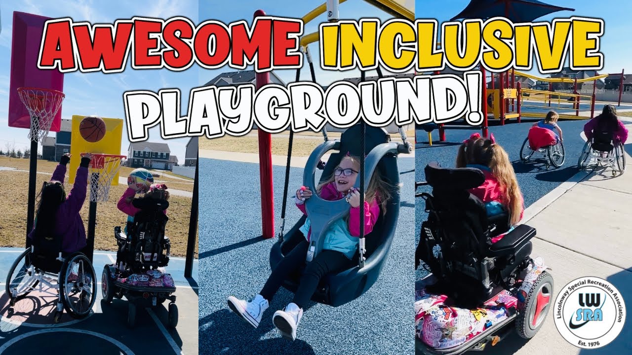 PLAYING AT AN INCLUSIVE PARK! | Life with CP - YouTube