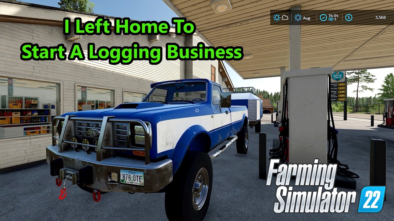 Starting A Logging Business From Nothing - FS22 Silverrun Forest EP1 ...