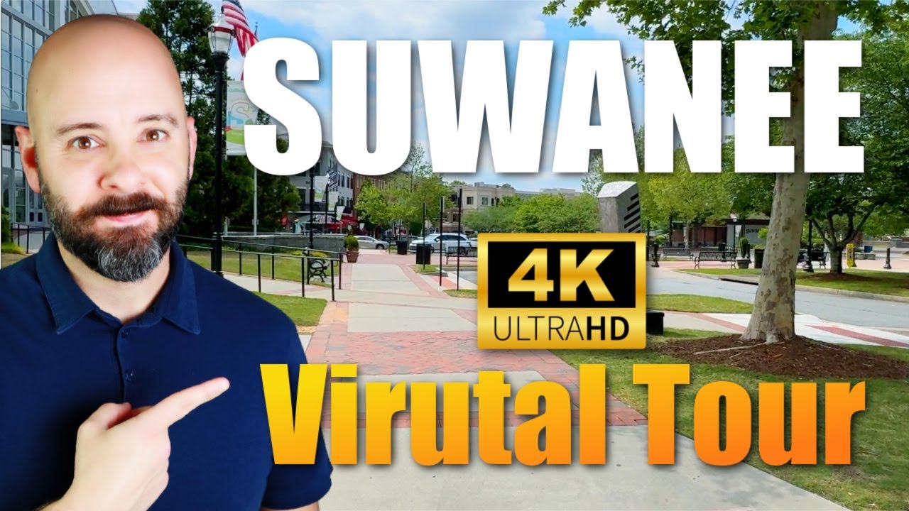 4K Virtual Tour of Suwanee Georgia - YouTube