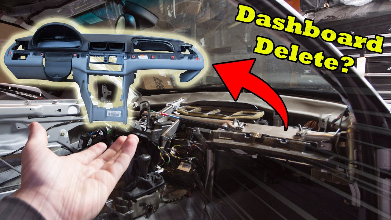 Removing the Dashboard Because I Can! - BMW E46 M3 - YouTube