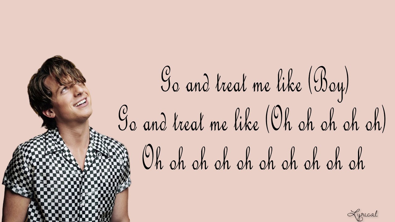 Charlie Puth - Boy lyrics - YouTube