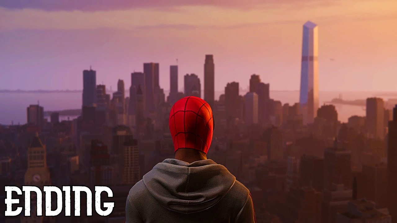 Marvel's Spider-Man Remastered - Miles Jumps Off A Skyscraper [DLC PART ...