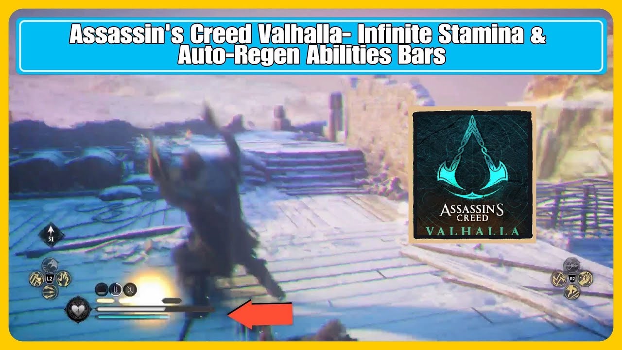 Assassin's Creed Valhalla- Infinite Stamina & Auto-Regen Abilities ...
