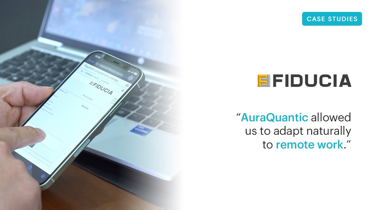 FIDUCIA Case study: "AuraQuantic allowed us to adapt naturally to remote work" - YouTube