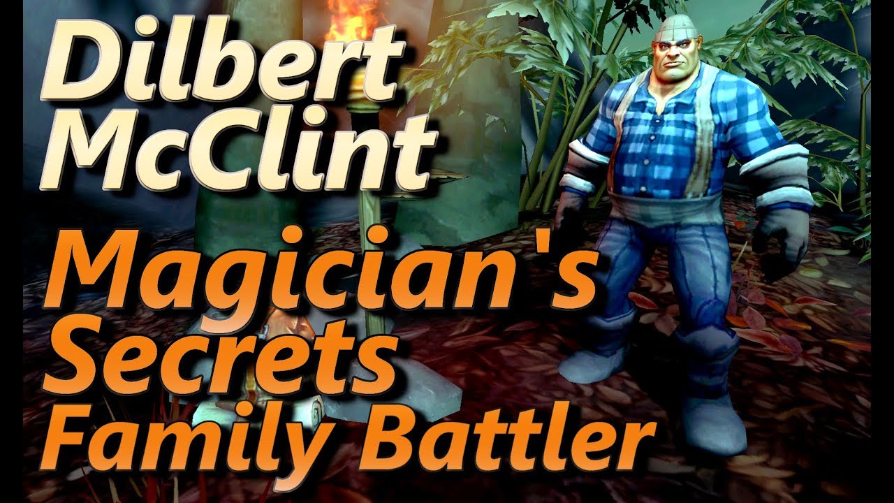 Dilbert McClint Magician's Secrets Family Battler All Magic Pets - YouTube