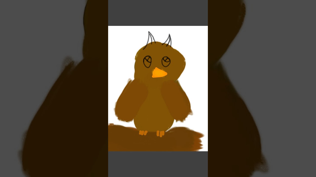 My owl art fart - YouTube
