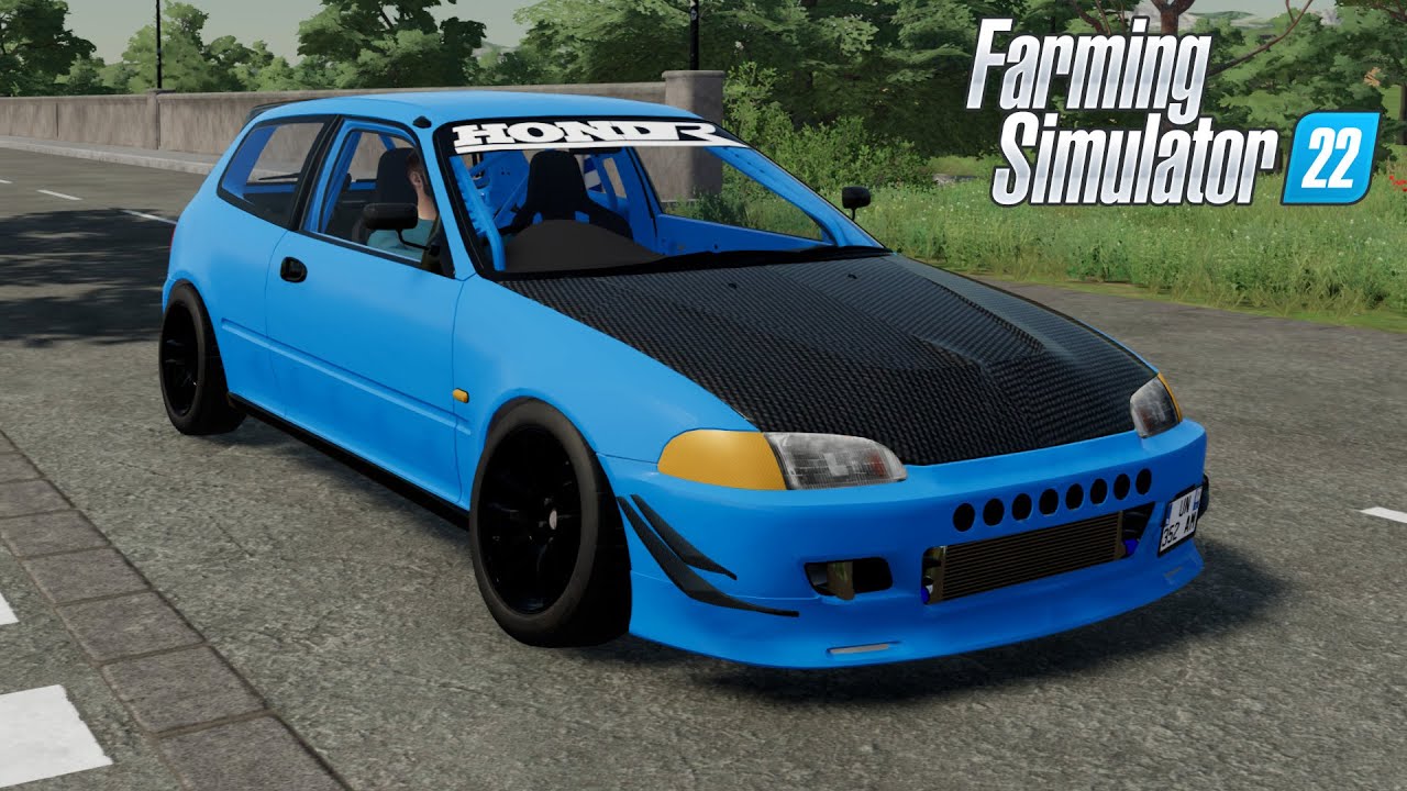 FS22 - Honda Civic JDM - Farming Simulator 2022 - Car Mod DOWNLOAD LINK ...