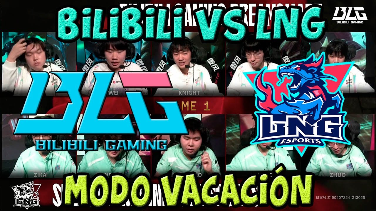 BLG Vs LNG / LPL BO5 FEARLESS DRAFT /¿Modo vacaciones activado? / Año nuevo chino - YouTube