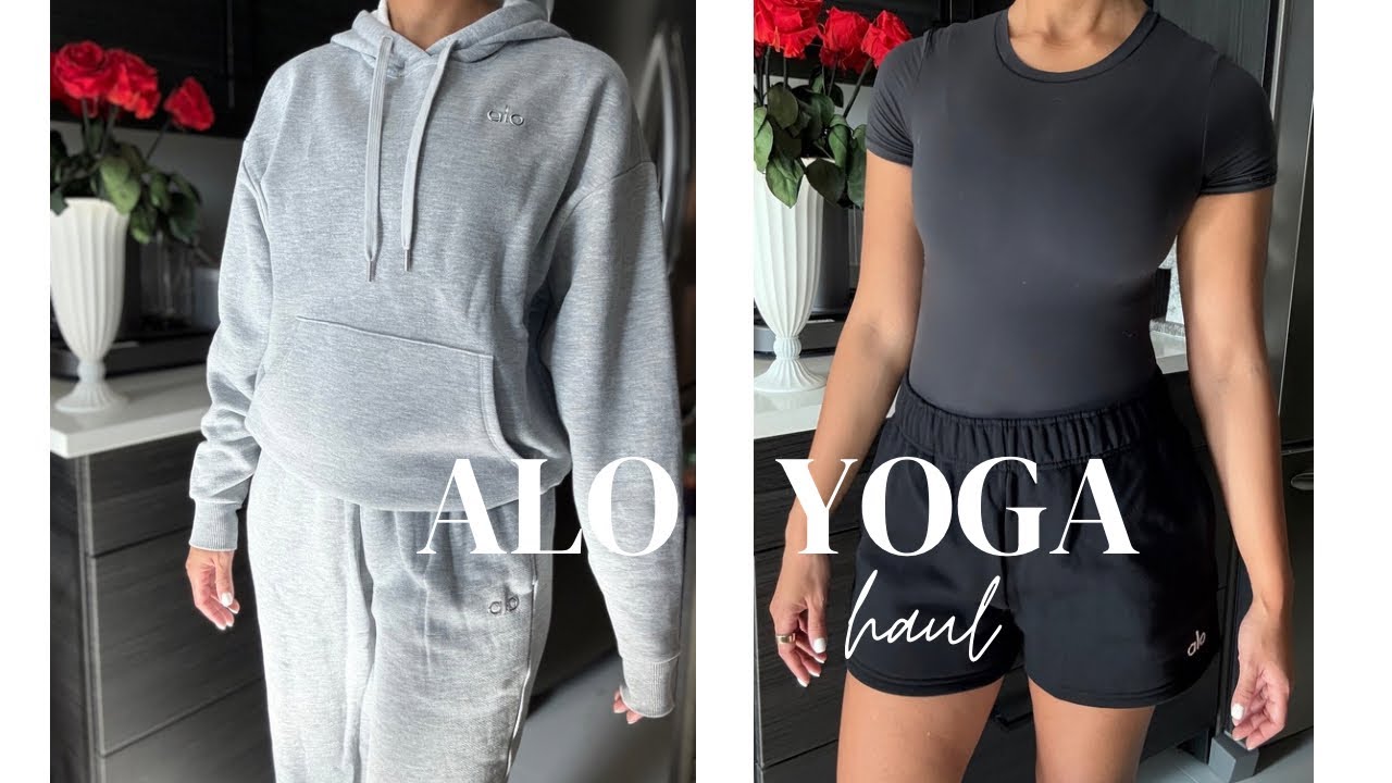 ALO YOGA TRY-ON HAUL ♥️ - YouTube