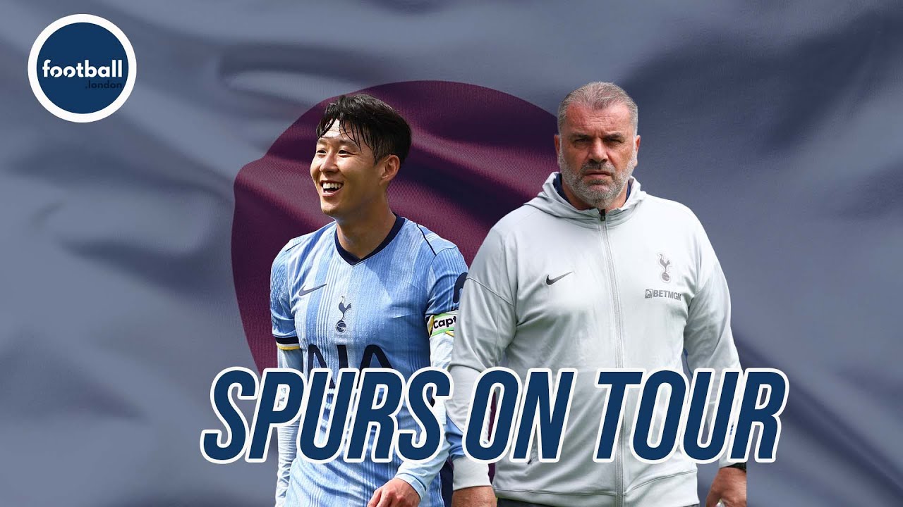 Son Heung-min and Spurs players greet excited fans and train in Japan ...