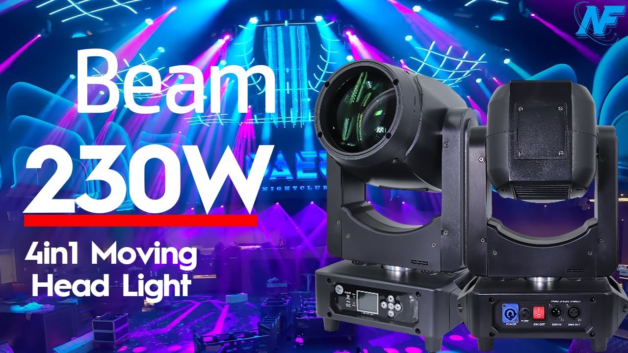 230W Mini Moving Head Light: Small Body, Colossal Lighting Impact ...