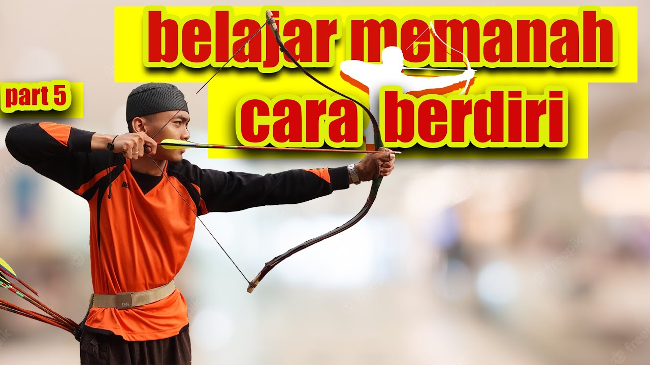 teknik dasar memanah tradisional - teknik thumb draw pemula - YouTube