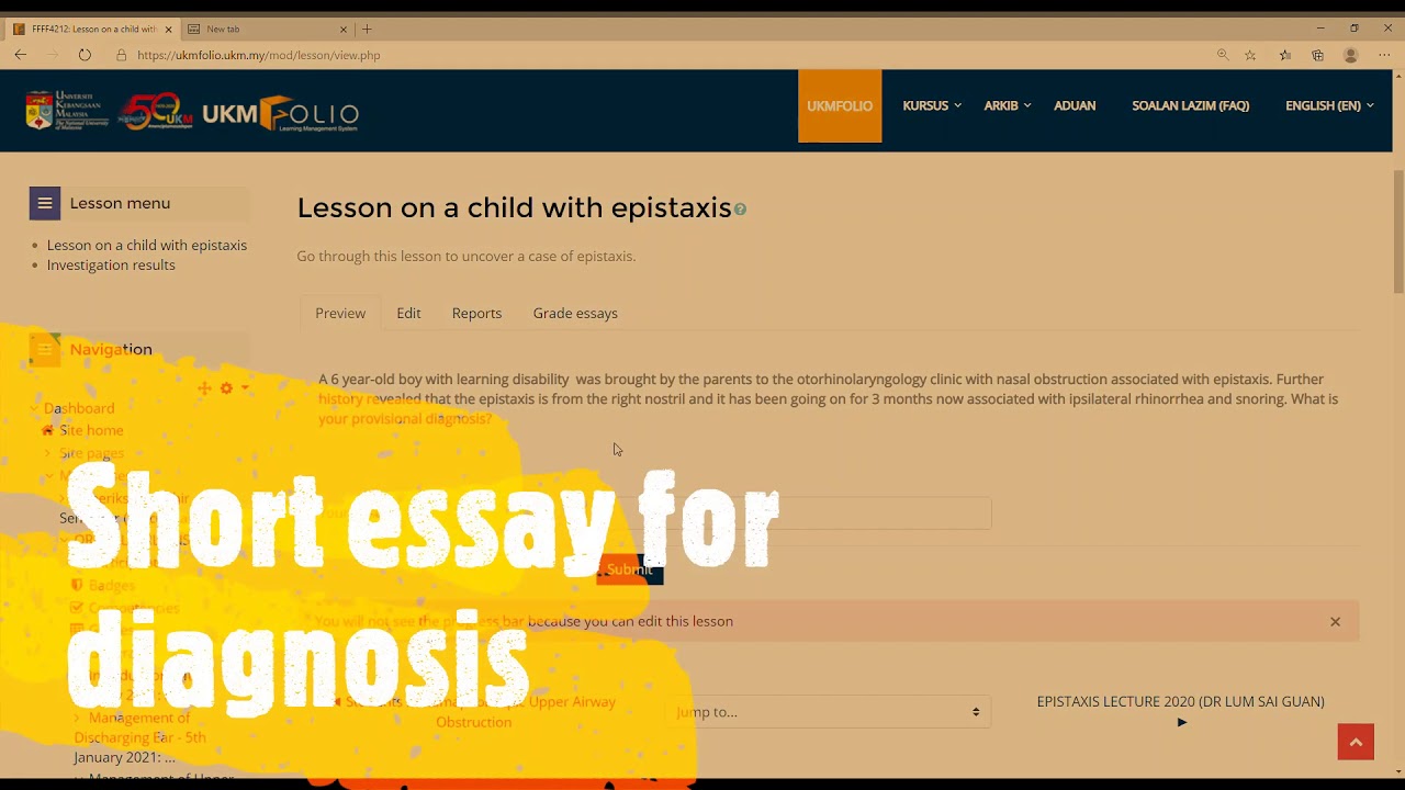 Lesson example - YouTube