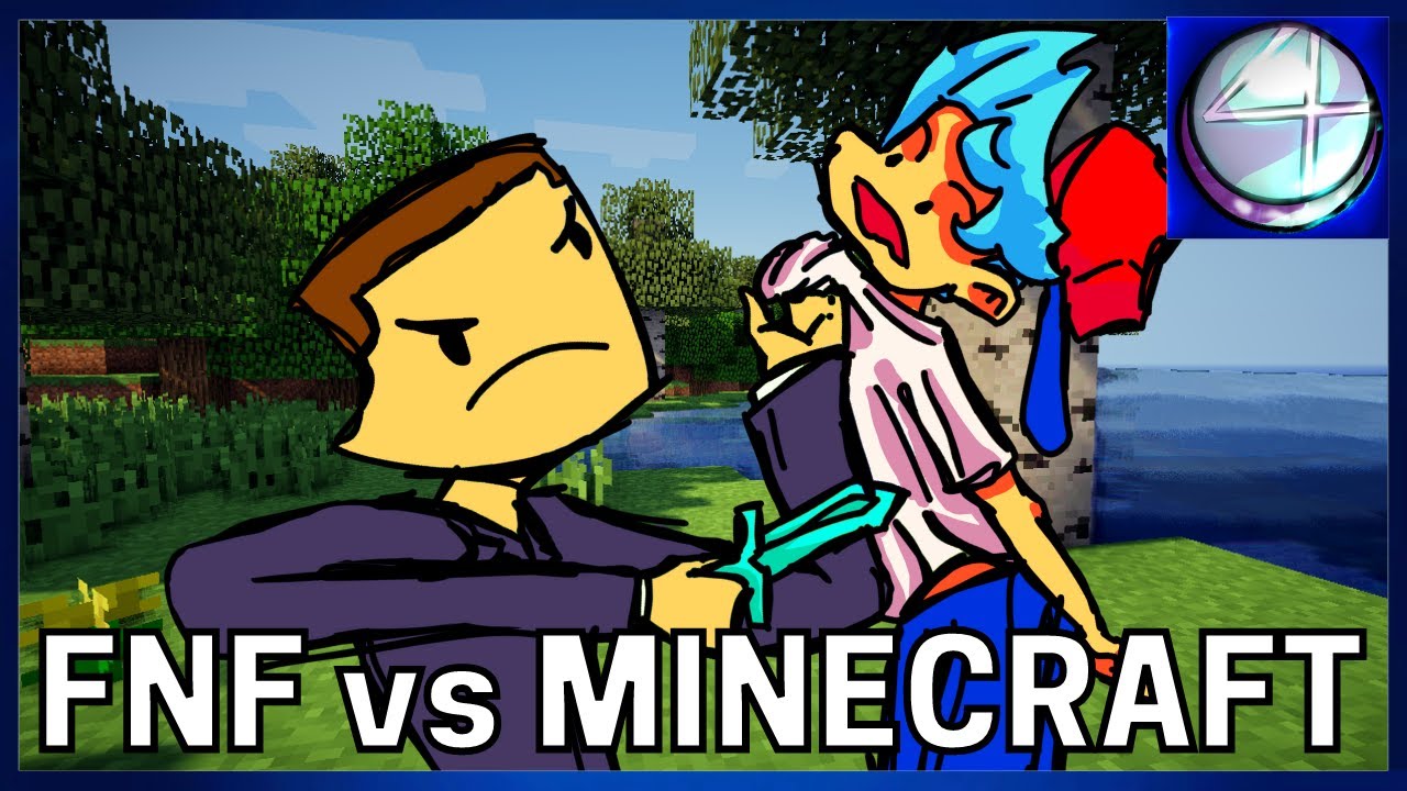 😁[INCRÍVEL] Friday Night Funkin dentro do Minecraft - FNF VS STEVE ...