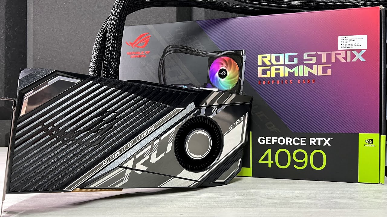 [班長] 當前最頂的 4090 水冷卡 ROG Strix LC RTX 4090 - YouTube