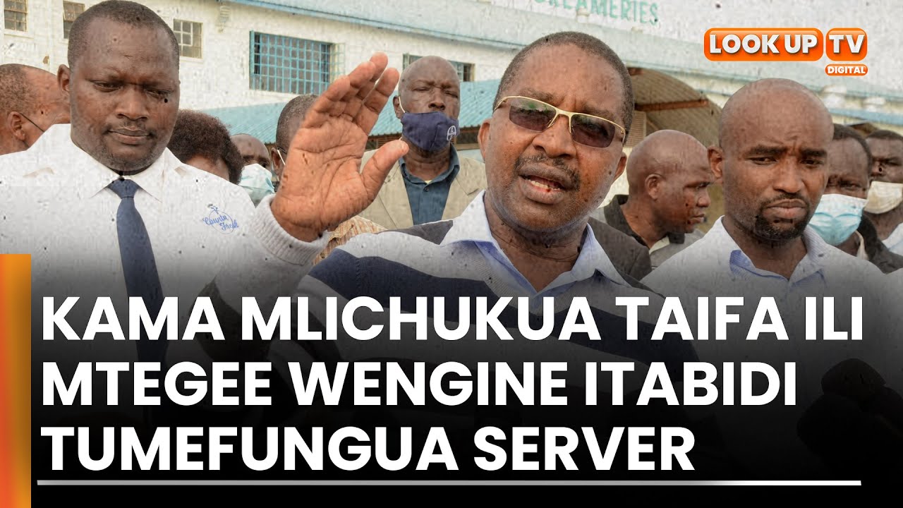 Mwangi Wairia: Tutazungukua Kenya tukiongea na wale hawana uwezo - YouTube