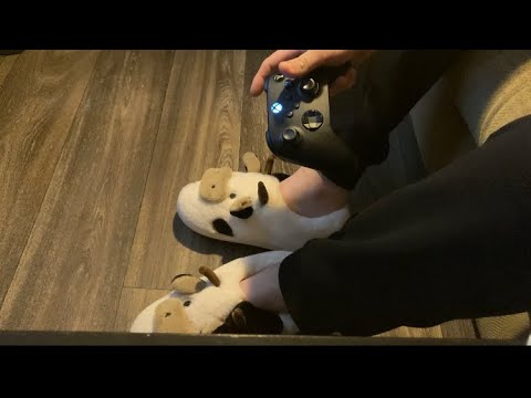 Gaming Controller & Gum Chewing ASMR (No Talking) - YouTube