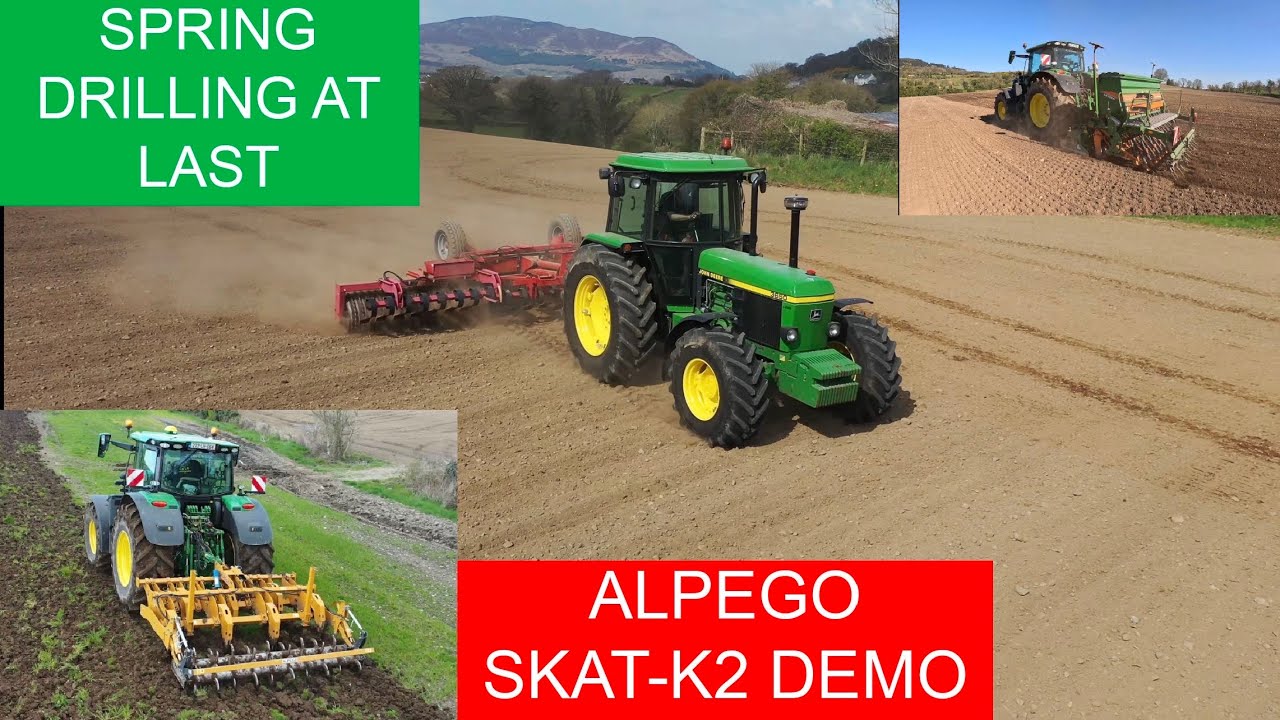 SPRING DRILLING AT LAST -ALPEGO SKAT-K1 RIPPER ON DEMO & JD 3650 ON ...
