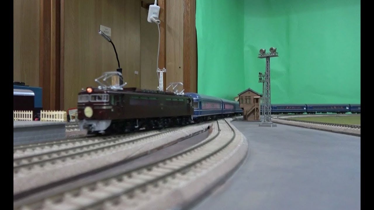 【16番(HO)】EF61牽引・20系あさかぜ - YouTube