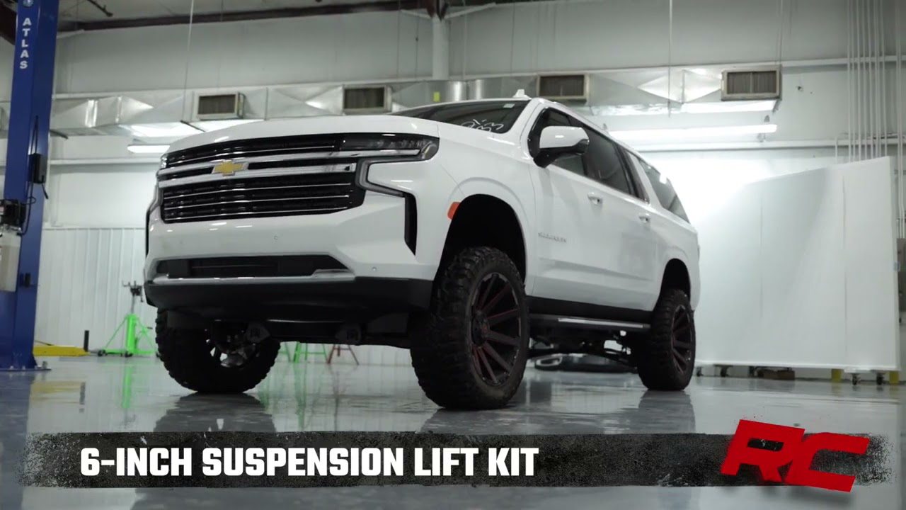 Rough Country 6 inch Suspension Lift Kit for a Chevrolet Suburban 4WD ...