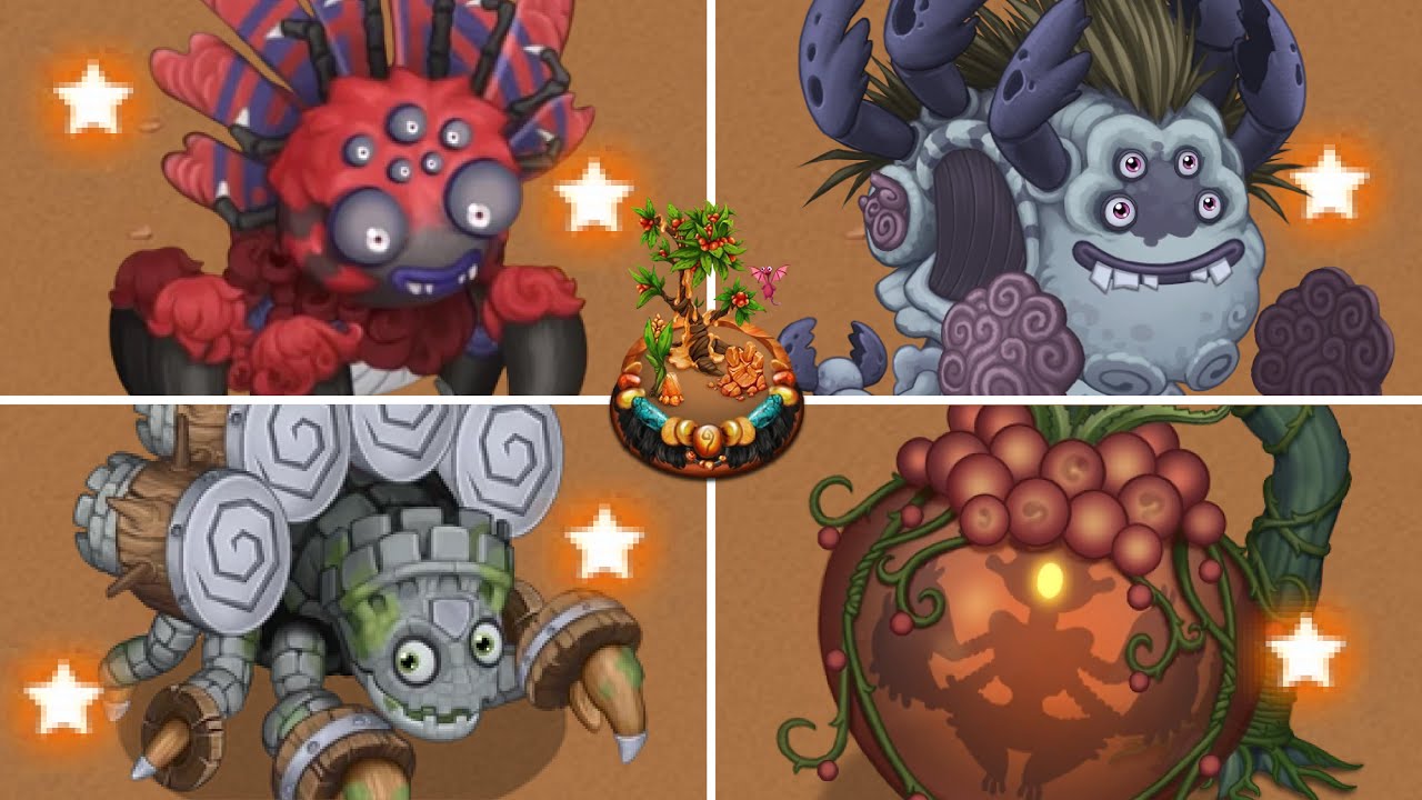 Amber Island - All New Monsters with Epic Tiawa | My Singing Monsters ...