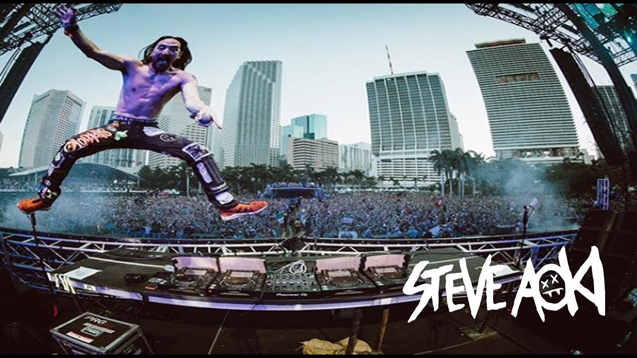 Steve Aoki Drops Only - Ultra Music Festival Miami 2018 - YouTube