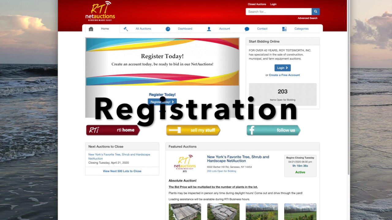 Registration - YouTube