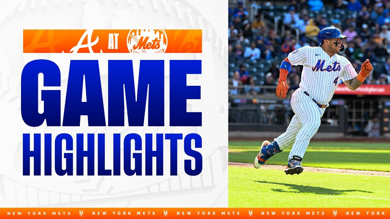 Mets Win Nightcap Over Braves, Secure Doubleheader Split - YouTube