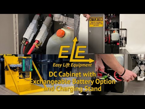 DC Cabinet with Exchangeable Battery Option with Charging Stand - Easy ...