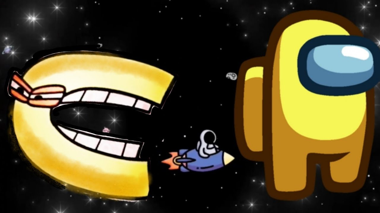 FlipaClip - Alphabet Lore= Among Us Animation Process (Finger Animation ...