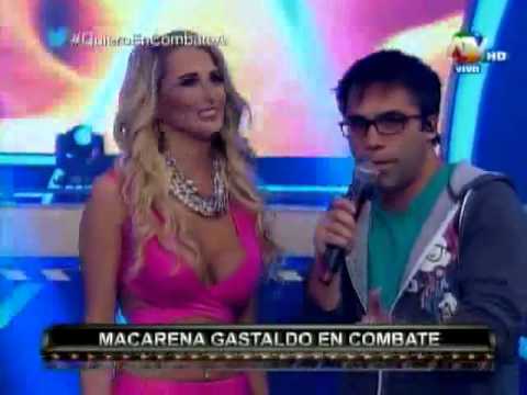 COMBATE: Macarena Gastaldo ingresa al programa