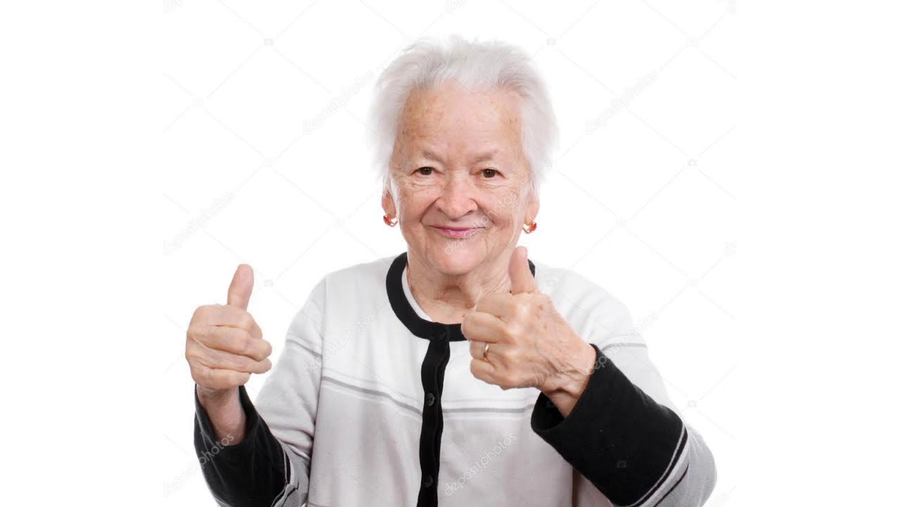 Asthma grandma Confronts Giant asian sticker - YouTube