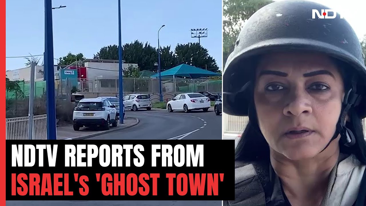 Israel Hamas War: NDTV Ground Report From Israel's 'Ghost Town' As ...