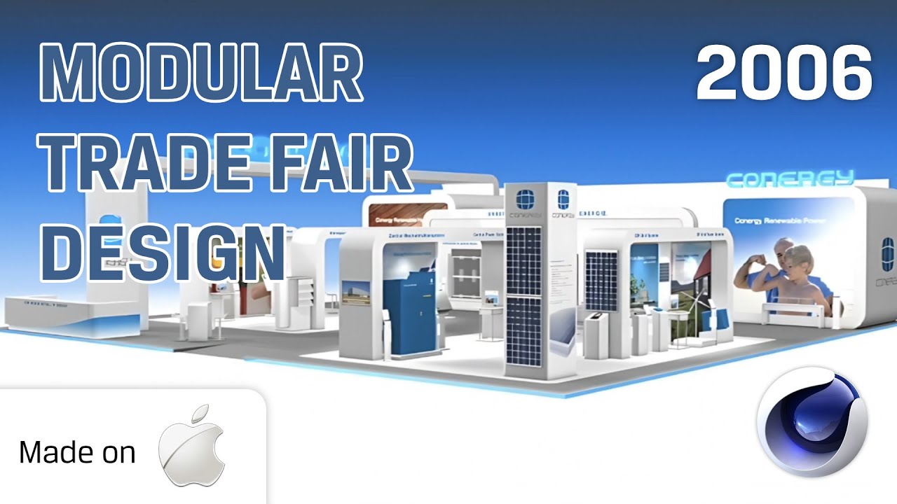 3D concept video for a modular trade fair design from 2006. - YouTube