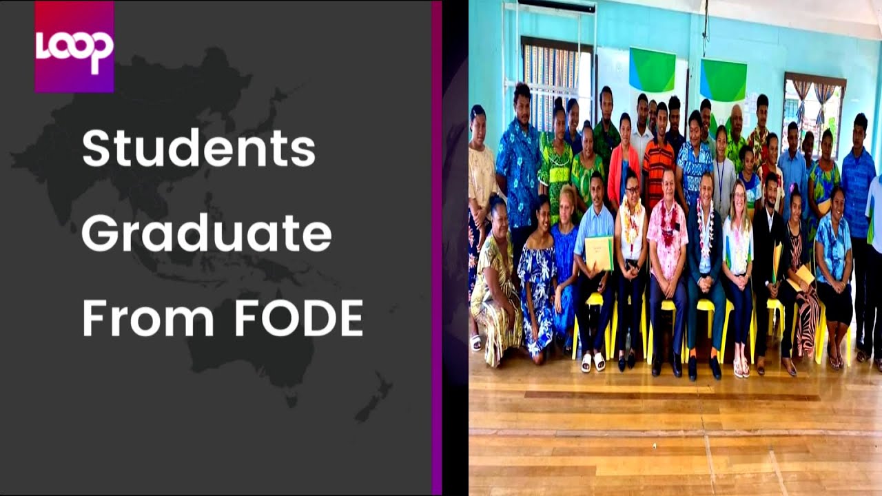 Students Graduate From FODE - YouTube